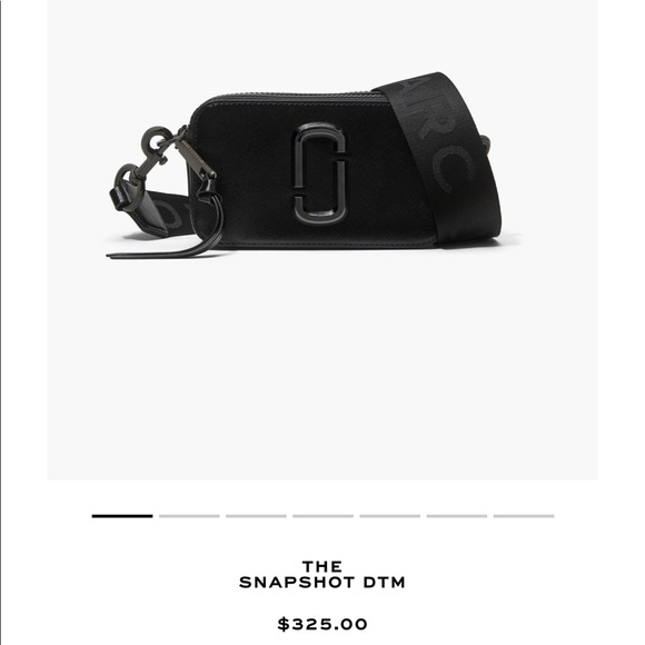 Marc Jacobs | Bags | Brand New Marc Jacobs Black Snapshot Dtm Crossbody ...